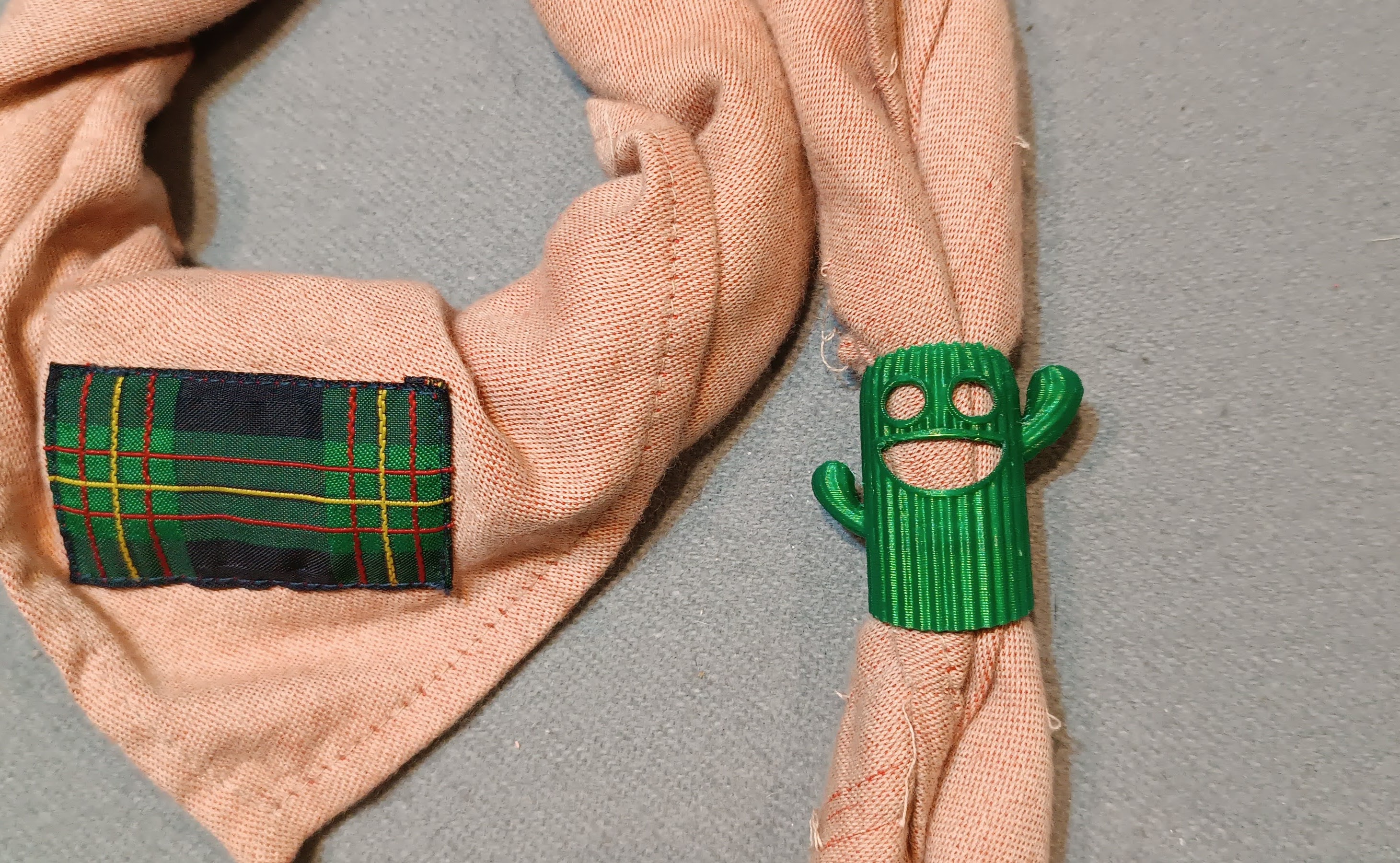 Smiling Cactus Scout Woggle by Baloo 3D | Download free STL model ...