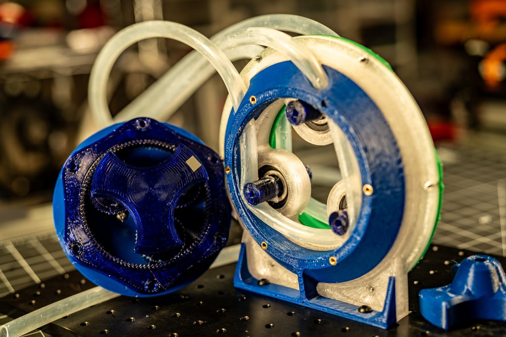 High Flow, 2 Channel Peristaltic Pump por BubsBuilds | Descargar modelo ...