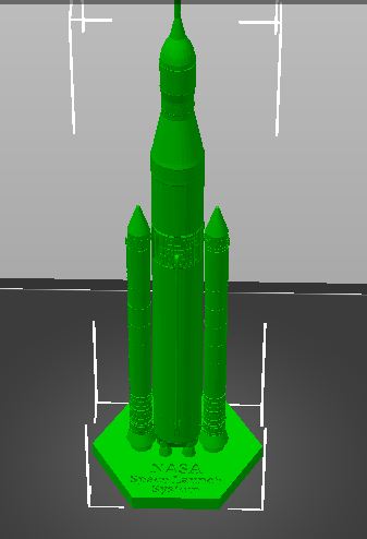 NASA Space Launch System SLS Model for Classroom by Space_Gal ...