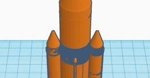 NASA Space Launch System SLS Model for Classroom by Space_Gal ...