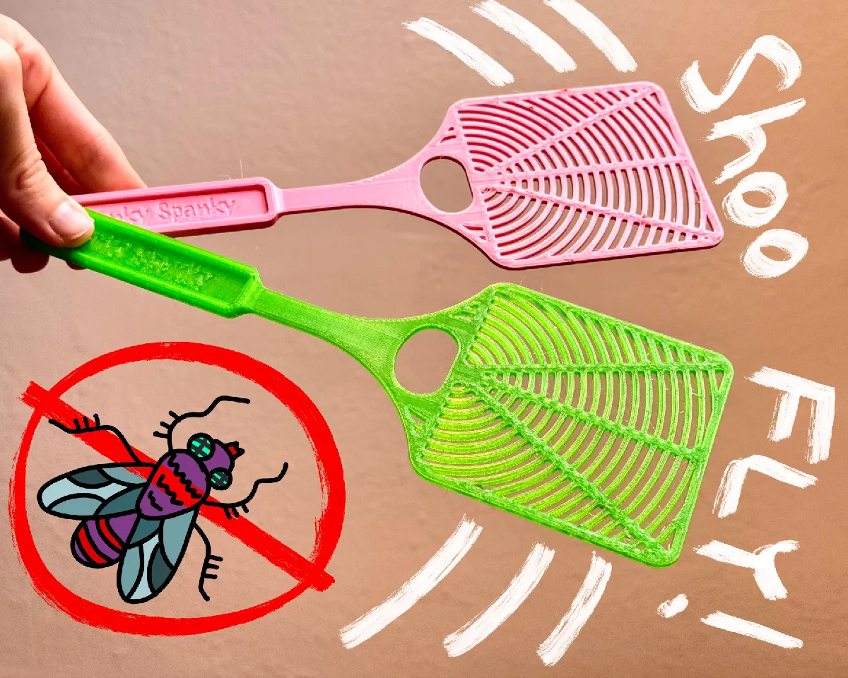 FLYORAMA 5000 Fly Swatter by Brooke | Download free STL model ...