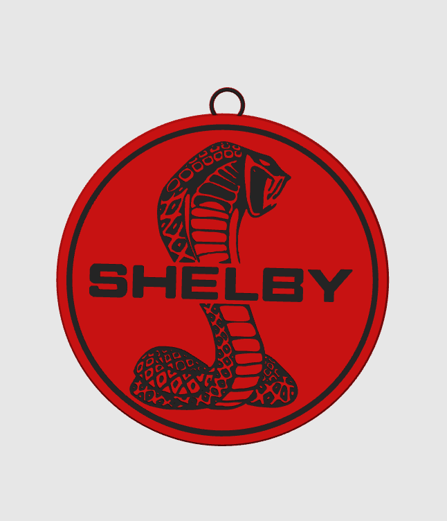 KEY-CHAIN MUSTANG SHELBY COBRA by GABRIEL_3D | Download free STL model ...