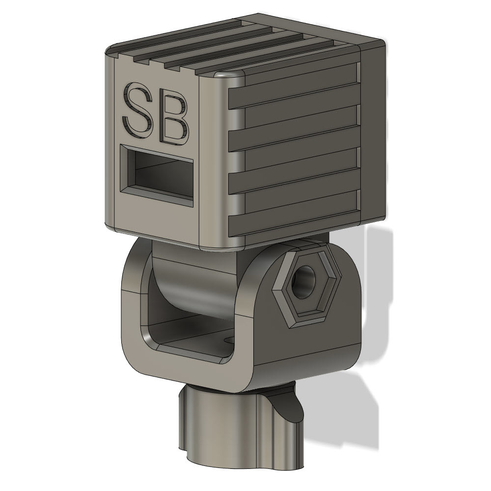 Axial SCX6 - LED Light Pod Kit by SilverBullet126 | Download free STL ...