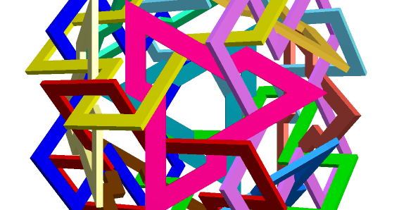 KEPLER CUBOCTAHEDRAL POLYLINK 1 por Albert P. Carpenter | Descargar ...