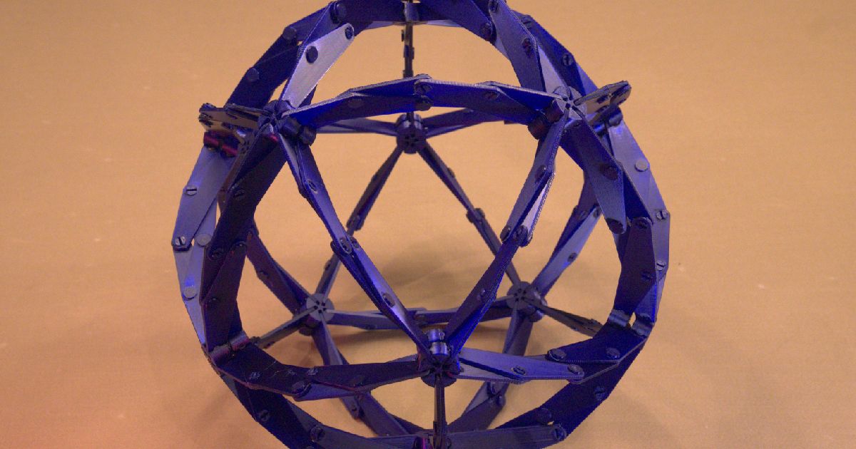 Expandable and Collapsible Ball (Hoberman Sphere) par bce.gatien ...