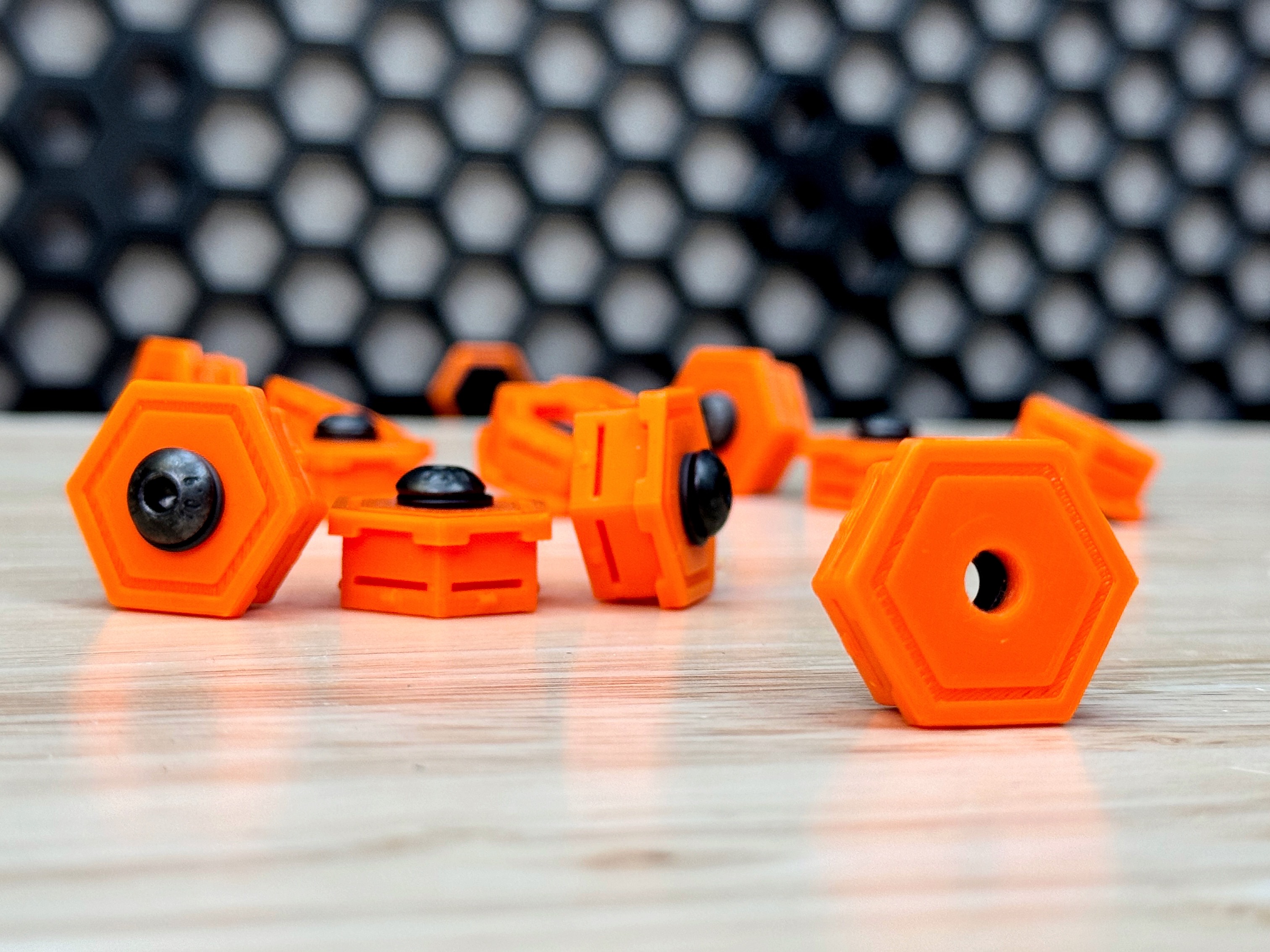 REMOVABLE Inserts for Honeycomb Storage Wall Pegboard by Ryan Millar ...