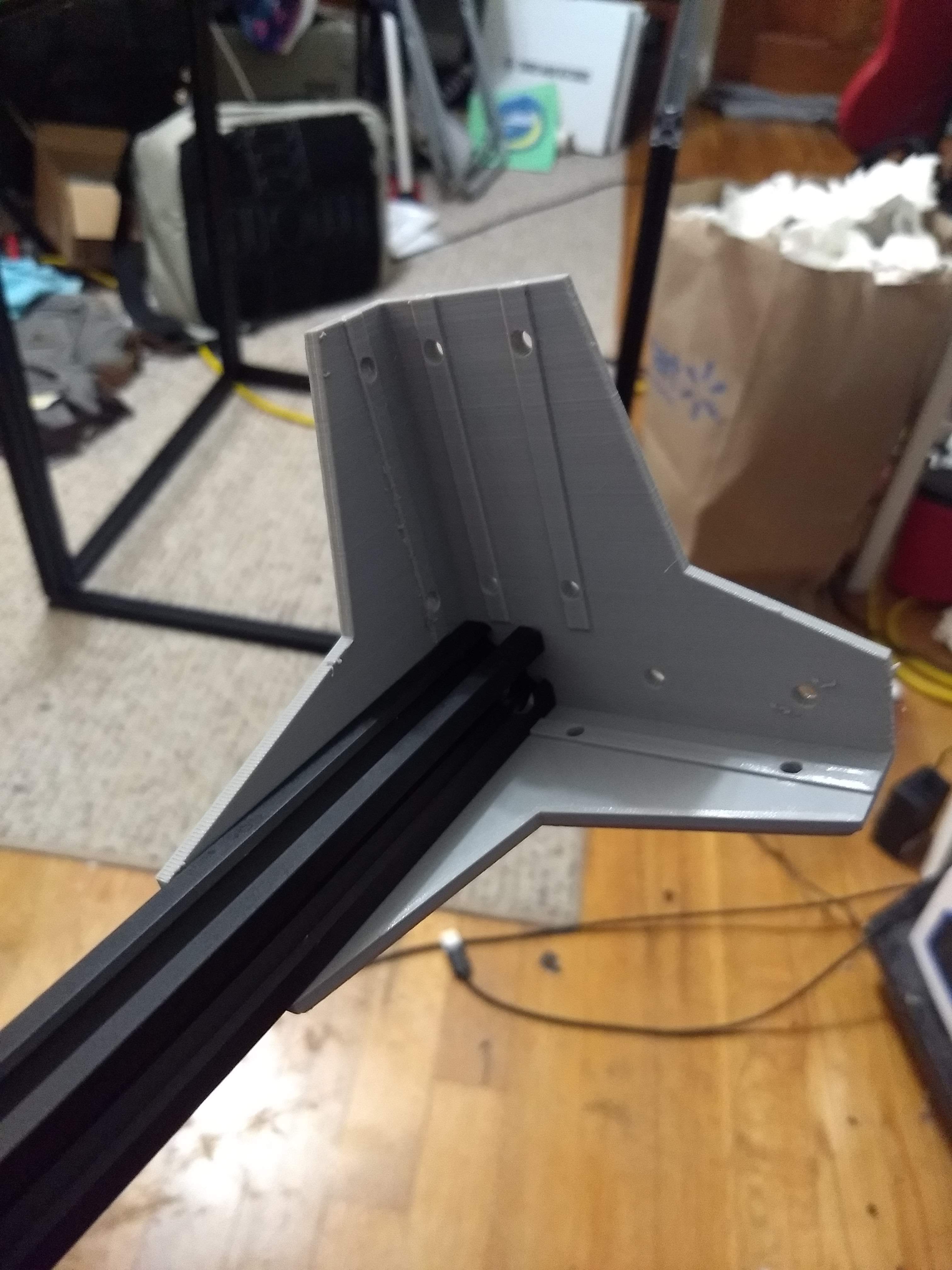 2040 Aluminum Exstrusion Corner Bracket by avrhacks | Download free STL ...