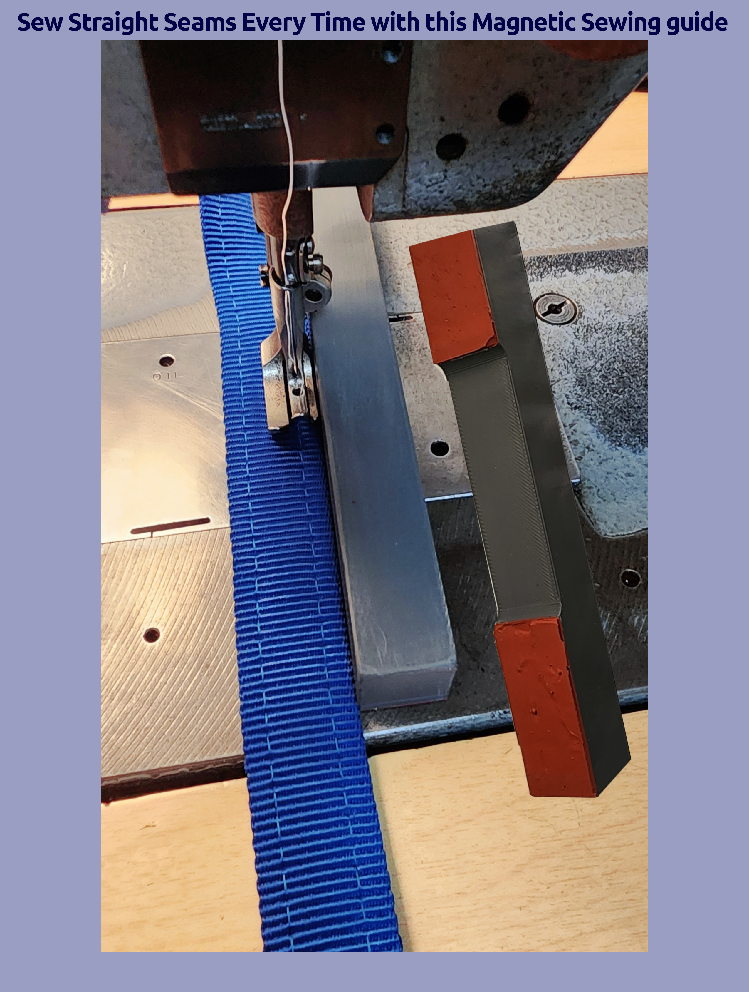 Sewing Machine Stitching Guide by Hopeinformer | Download free STL ... Sewing Machine Stitching Guide by Hopeinformer | Download free STL ...