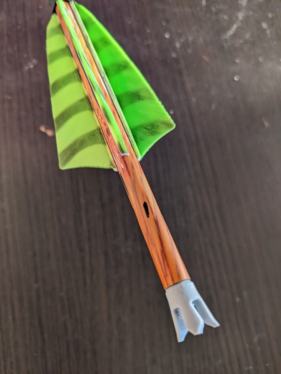 Arrow nock castle / crown 4 fast speed shooting 6.2 mm / 0.246 inch by ...