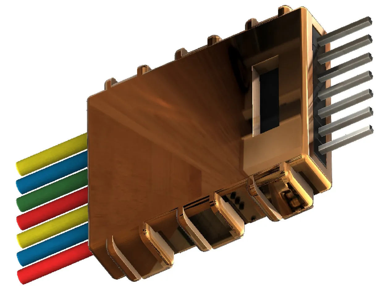 Connector housing Dupont 7Pin 12mm by NERDCORNER | Download free STL model | Printables.com