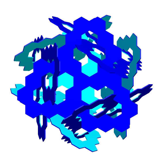 KEPLER OCTAHEDRAL POLYLINK 1 by Albert P. Carpenter | Download free STL ...