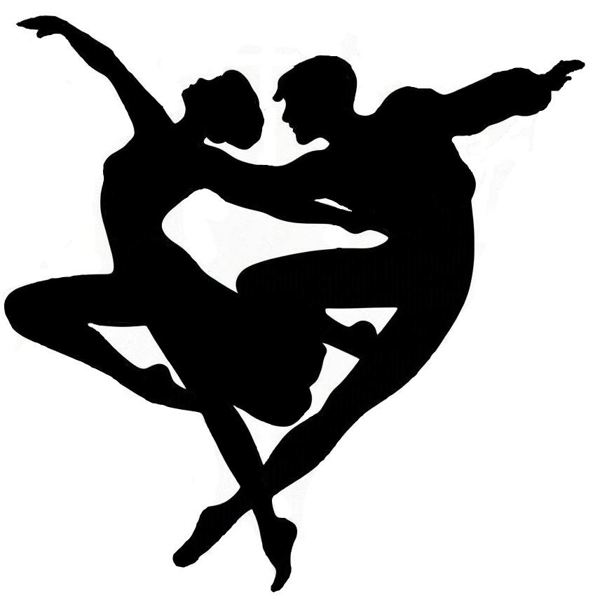Stencil, wall art: Dancers by Nina Máčová | Download free STL model ...