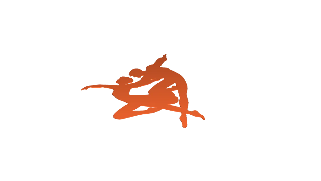 Stencil, wall art: Dancers by Nina Máčová | Download free STL model ...
