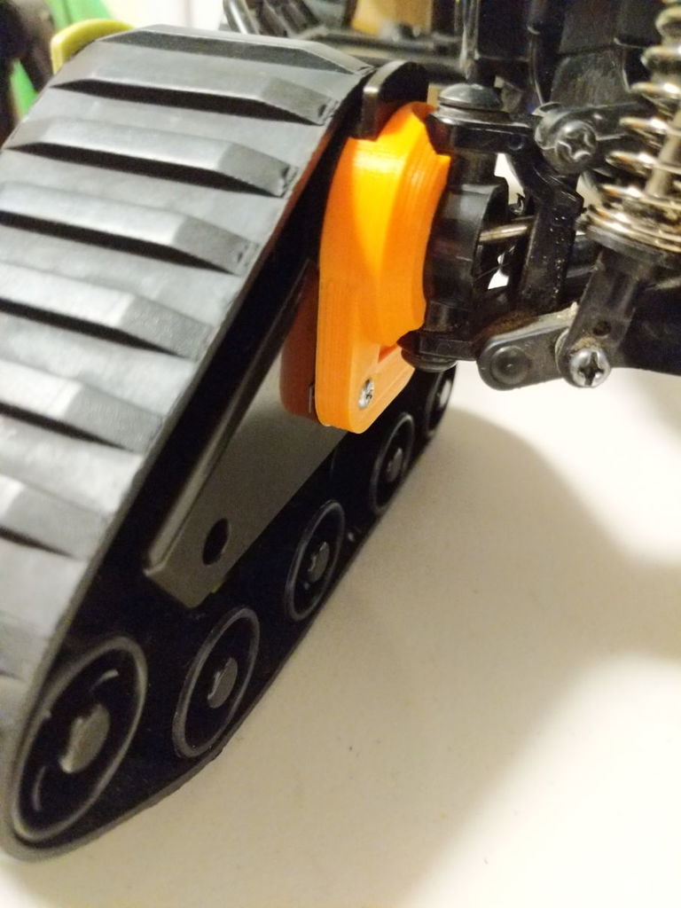 Mattracks adapters for CC-01 and TRX-4 trucks by ltlowe | Download free ...