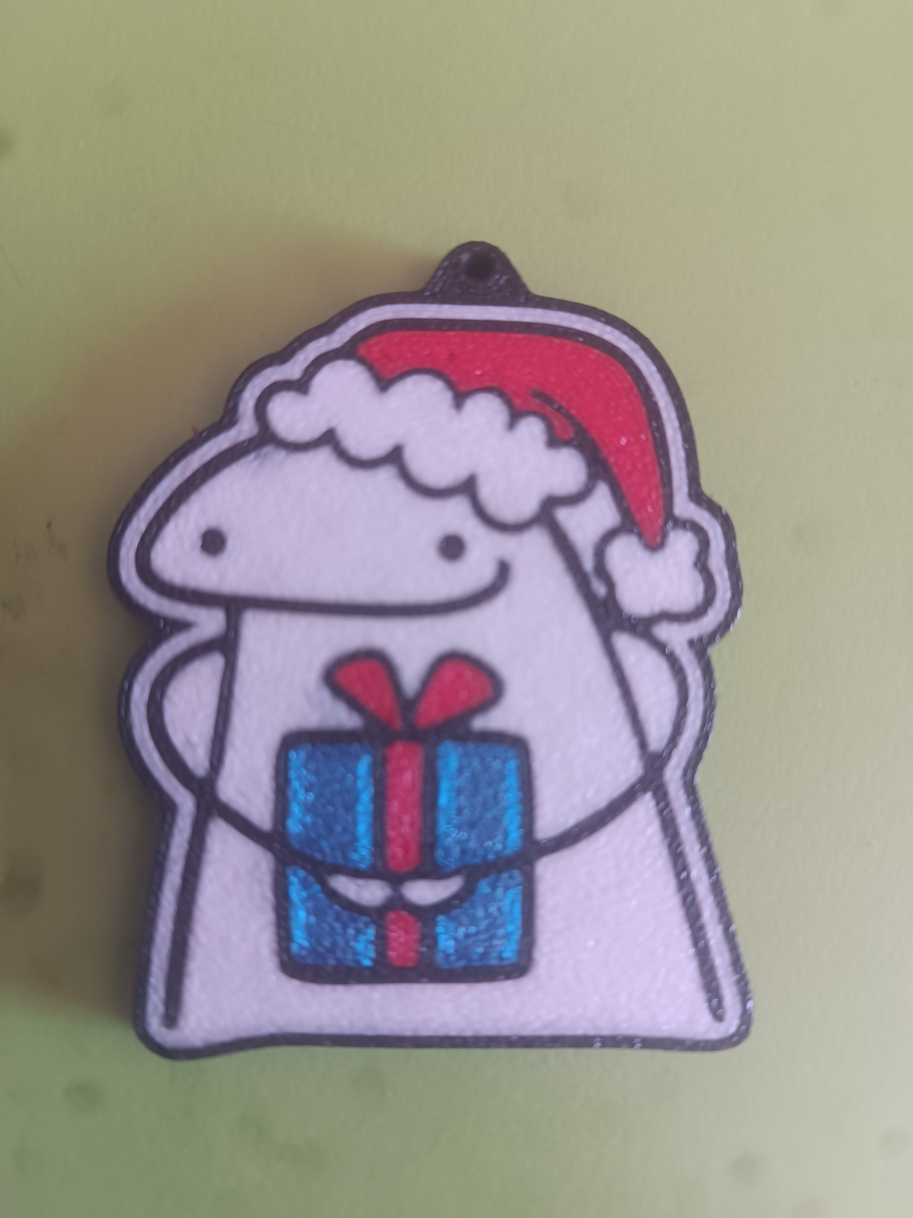 keychain flork merry christmas by chiodoz89 | Download free STL model ...