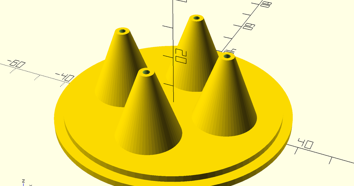 Fly Trap Openscad by Erwin | Download free STL model | Printables.com