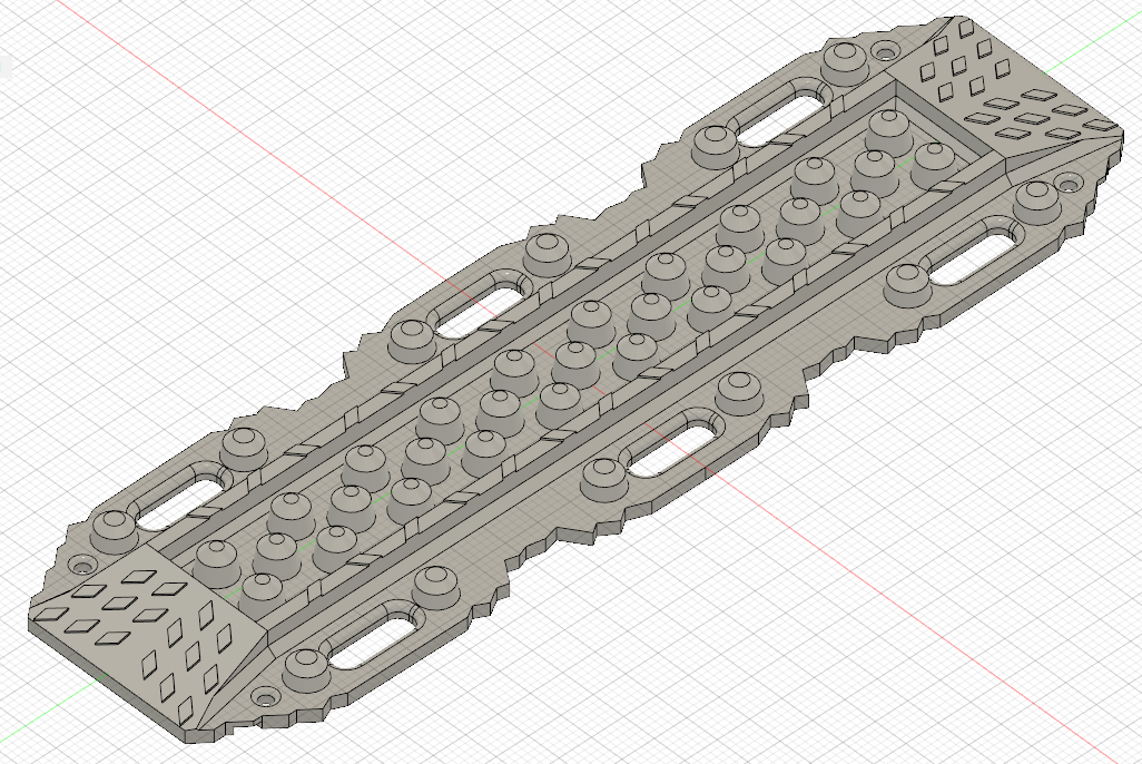 1/10 Scale MaxTrax MKII Traction Board by daver18qc | Download free STL ...