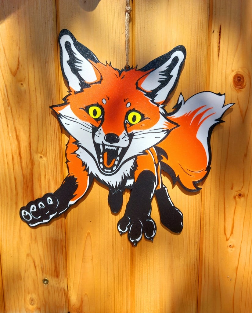Halloween scary Fox window decoration by kutnohormac | Download free ...