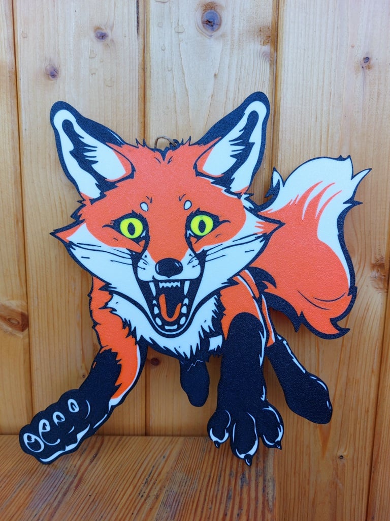 Halloween scary Fox window decoration by kutnohormac | Download free ...