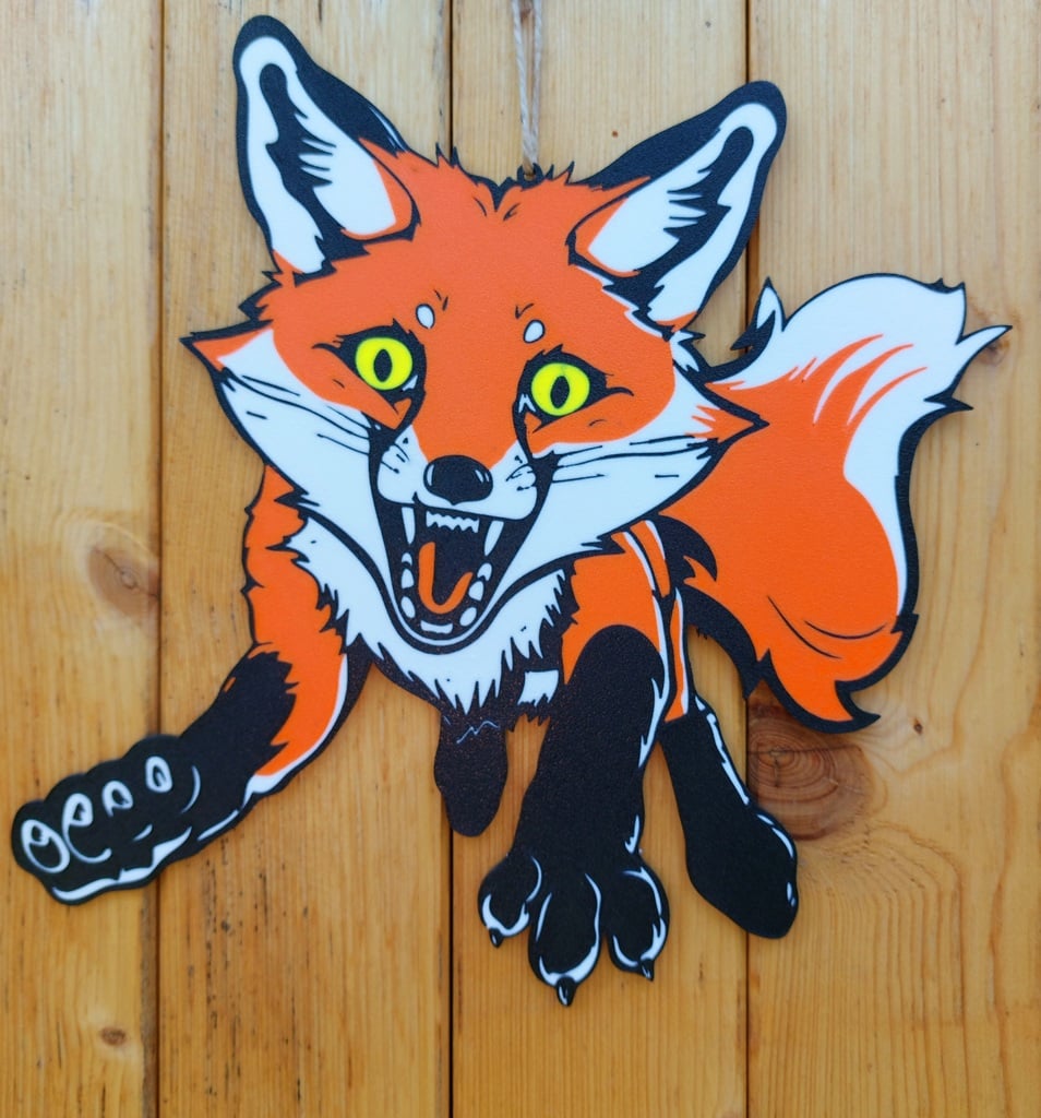 Halloween scary Fox window decoration by kutnohormac | Download free ...