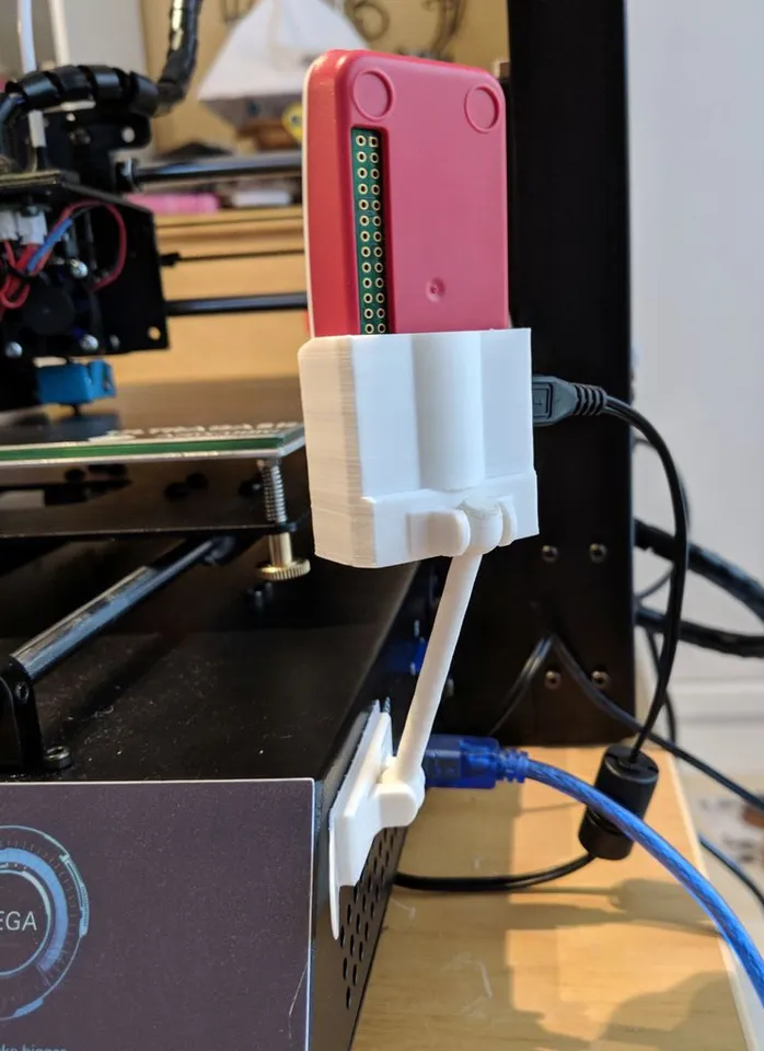 Raspberry PI Zero w/ Camera Holder/Mount by ltlowe | Download free STL ...
