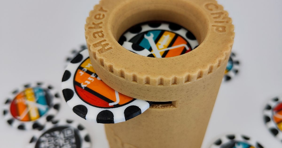 Maker Chip Stash by TheCraftyMaker | Download free STL model ...