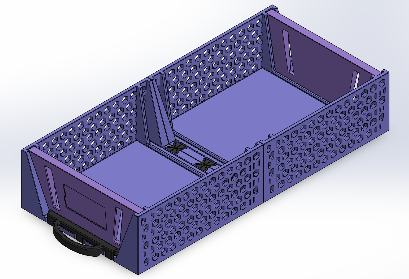 modular pallet bed container by noiseblocker | Download free STL model ...