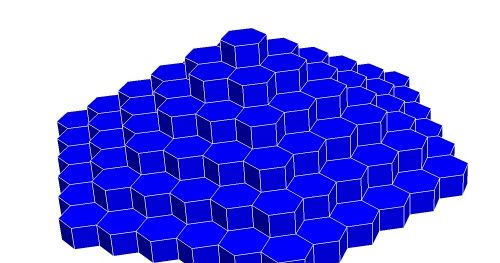 COMPLIMENTARY TOPOGRAPHICAL HEXAGONAL DISCS 1 & 2 by Albert P ...