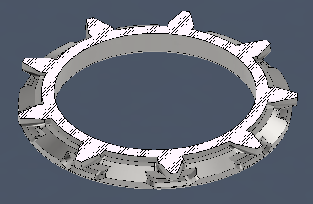 100mm chain wheel by jattie | Download free STL model | Printables.com
