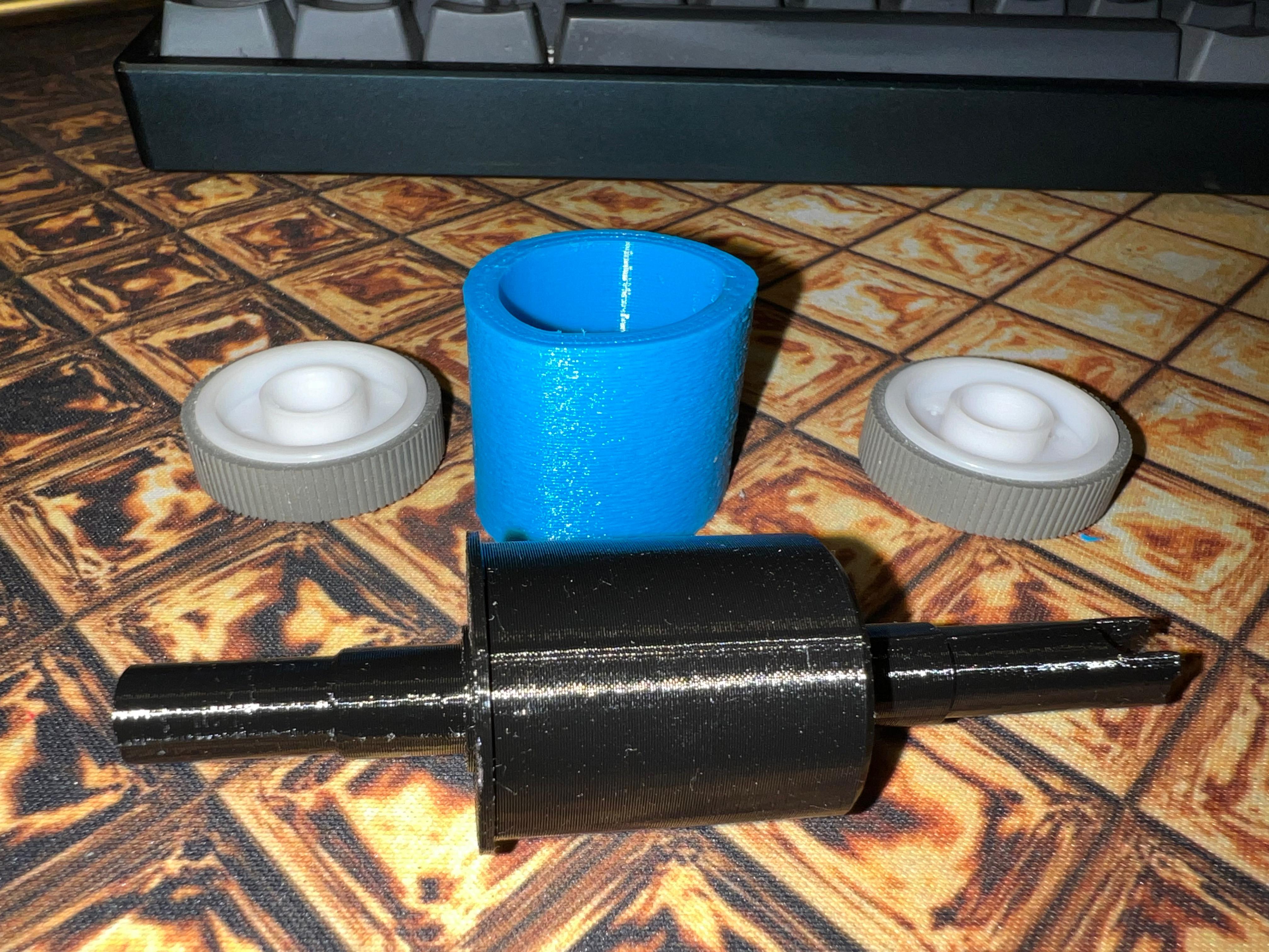 HP P2015DN paper tray roller replacement by jon | Download free STL ...