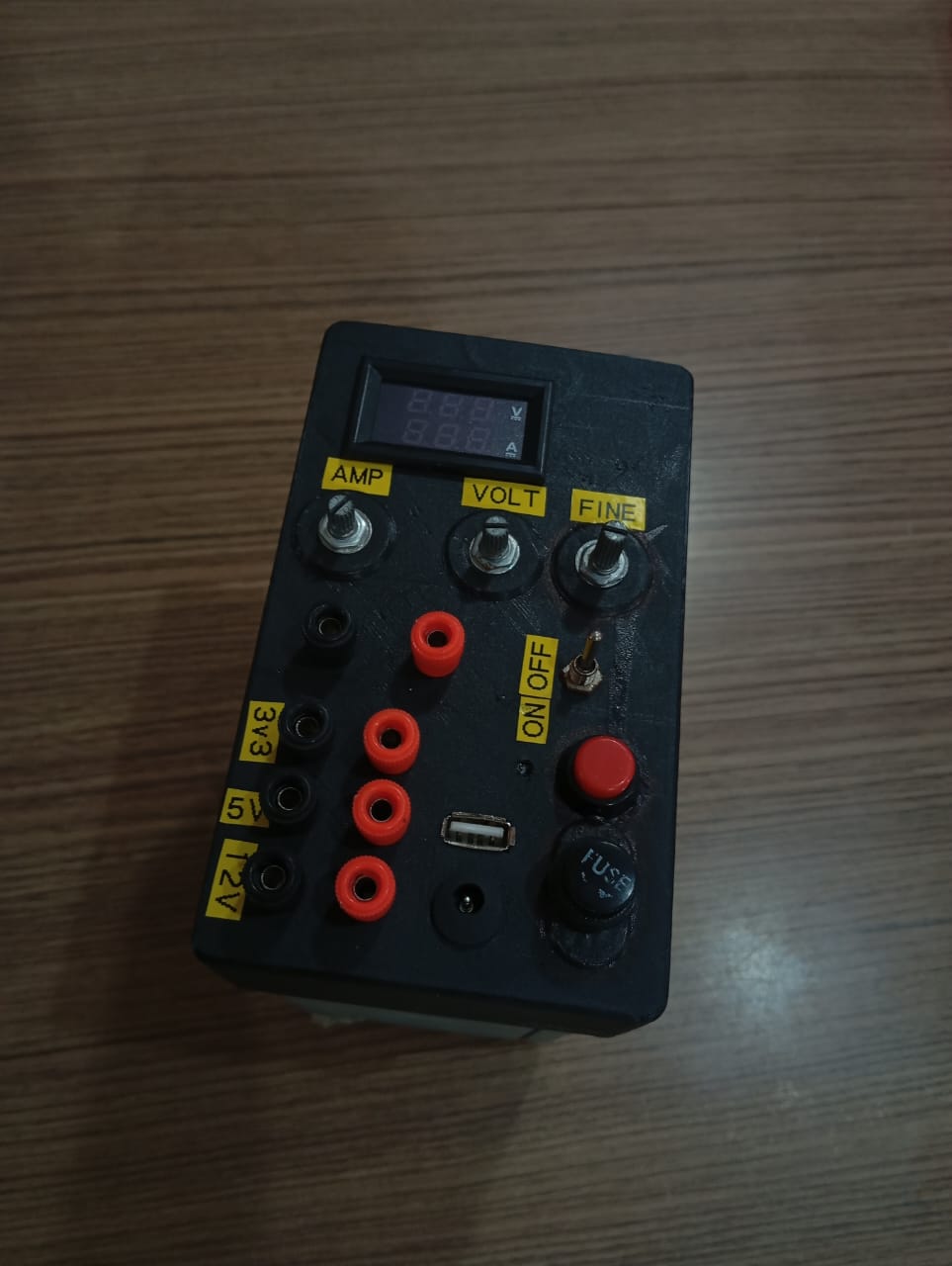 DIY Adjustable DC Power Supply by Flavius Jesu | Download free STL ...