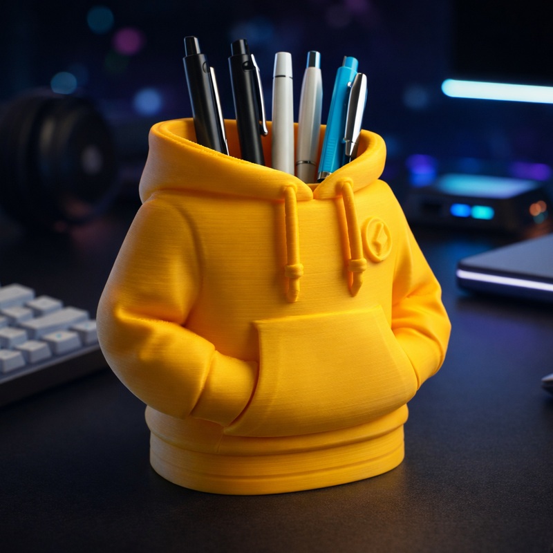 Hoodie Pen Holder – Sporty Desk Organizer by Botany Chic | Download ...