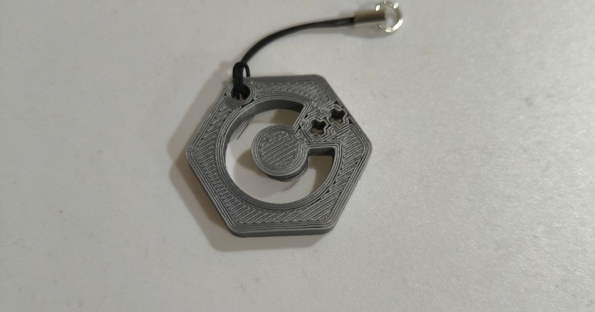 C++ Keychain/Bag Charm by Suren | Download free STL model | Printables.com