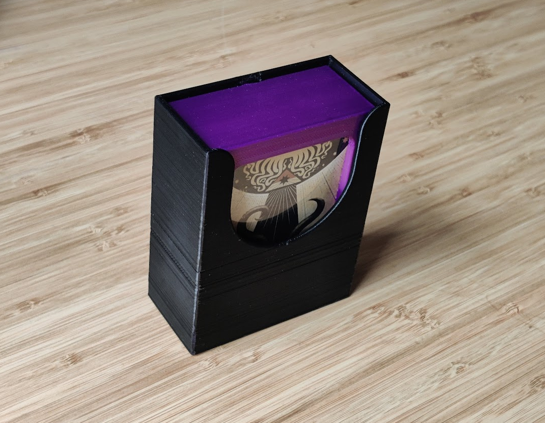 deck box with discard tray by enjay | Download free STL model ...