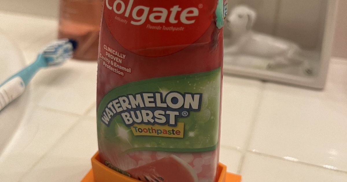 Colgate Gel Toothpaste holder by gh5000 | Download free STL model ...