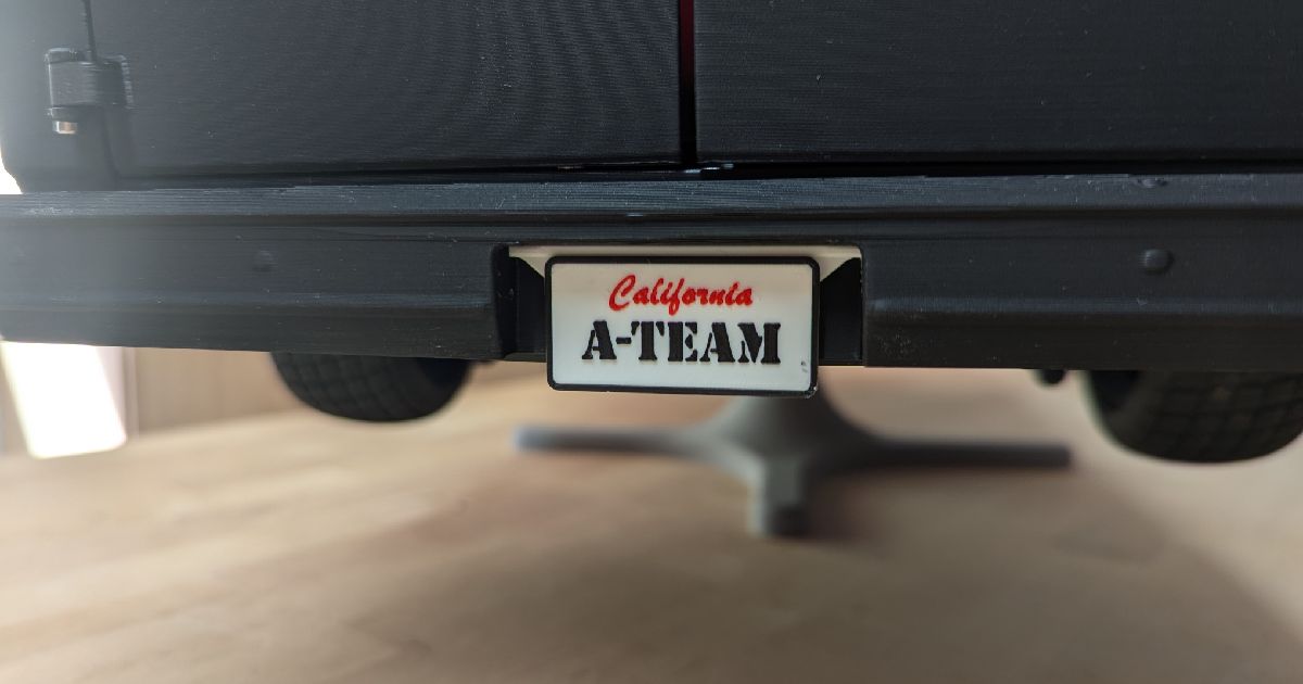 Custom license plate for Model 14 (3D sets) by Mathias | Download free ...