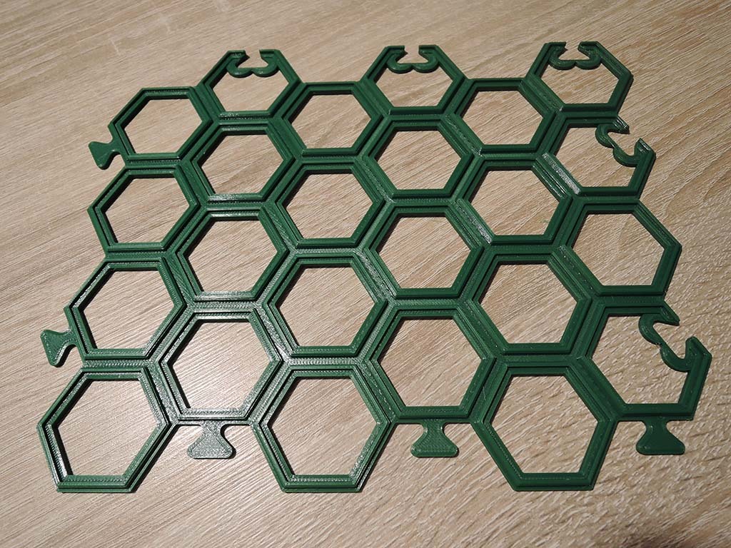 Scenic 3D Hex terrain for MagHex terrain tiles by Ignis Veneficus ...