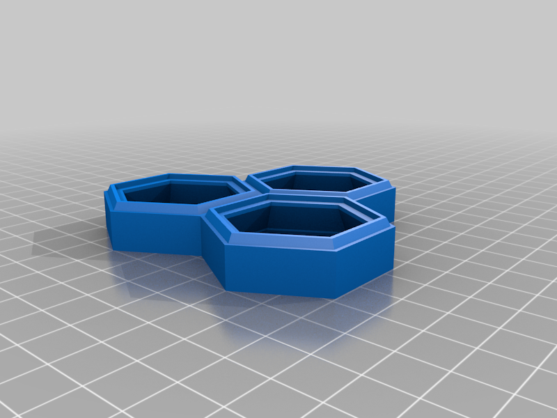 Scenic 3D Hex terrain for MagHex terrain tiles by Ignis Veneficus ...