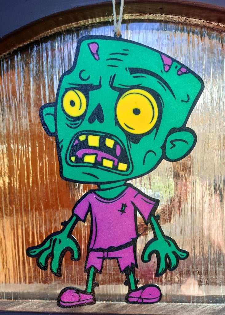 Halloween cartoon Zombie window decoration by kutnohormac | Download ...