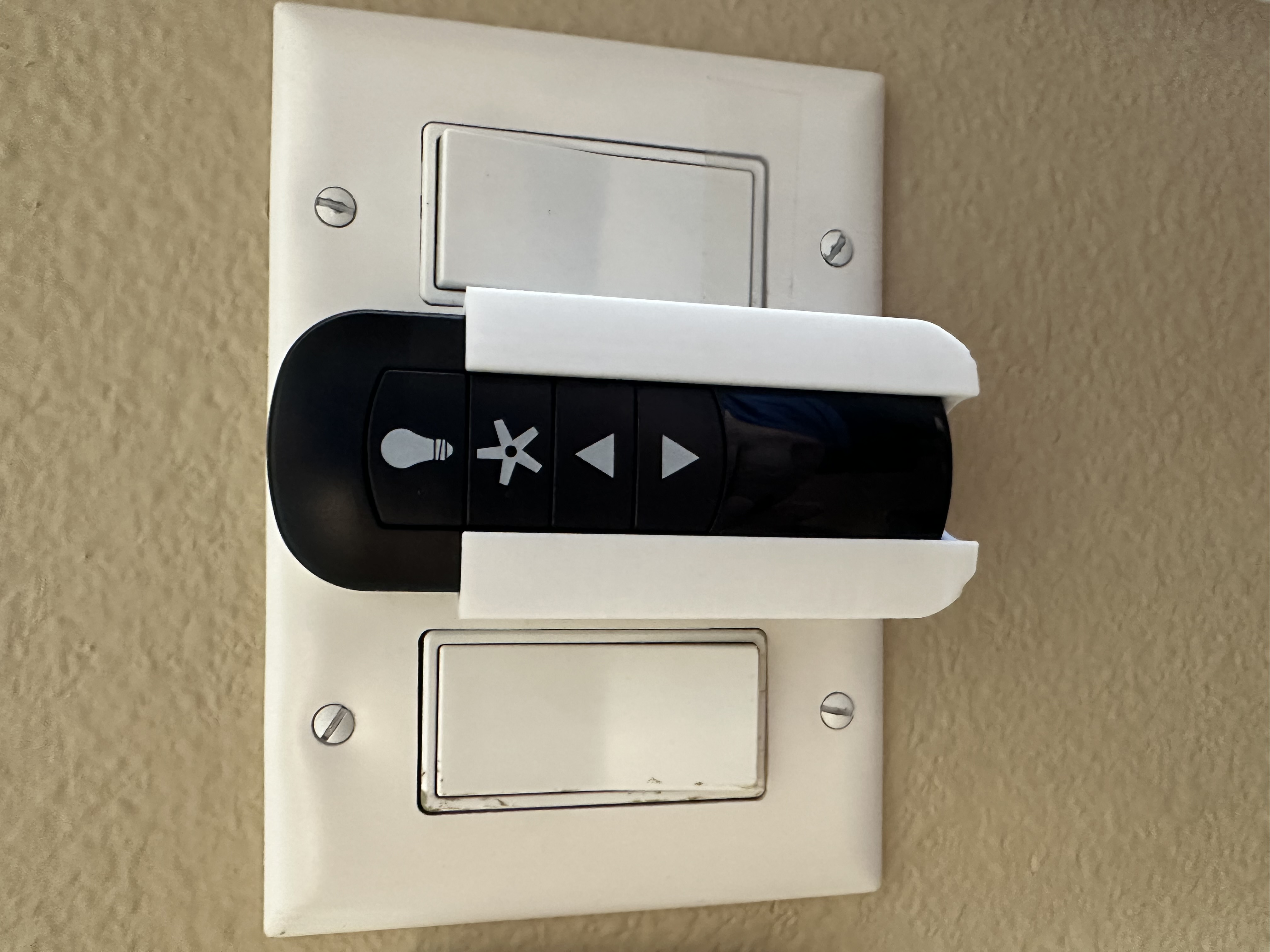 Hunter Fan Remote Holder by Ken | Download free STL model | Printables.com