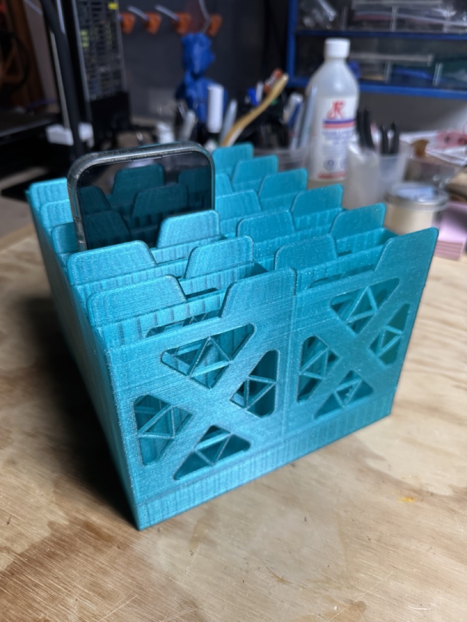 Phone Storage Box by bluesteel | Download free STL model | Printables.com
