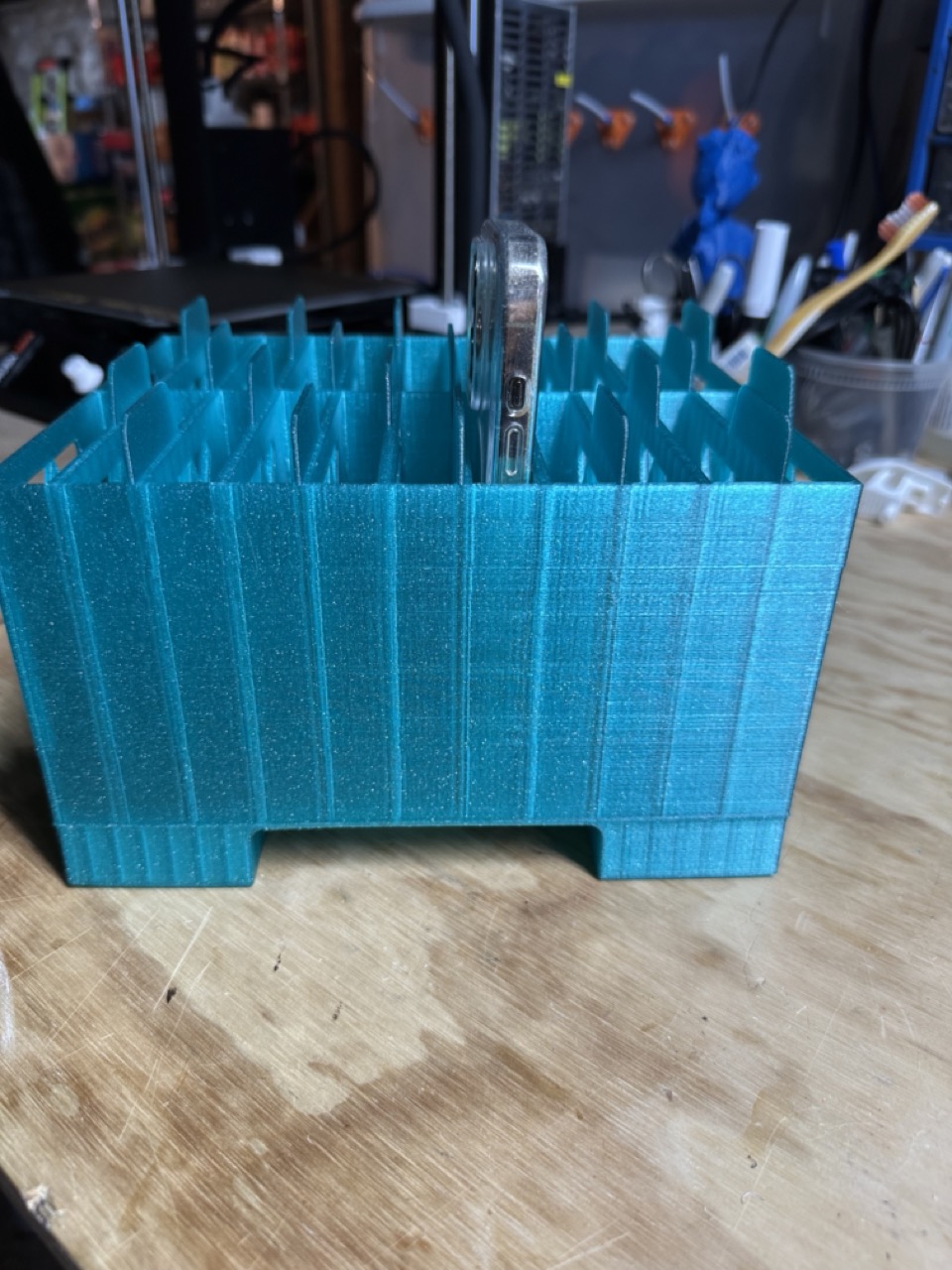 Phone Storage Box by bluesteel | Download free STL model | Printables.com