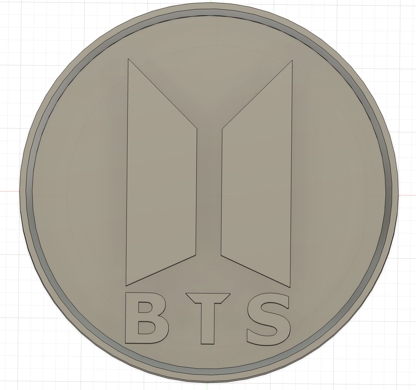 BTS keychain/earring by Kryštof Stýblo | Download free STL model ...
