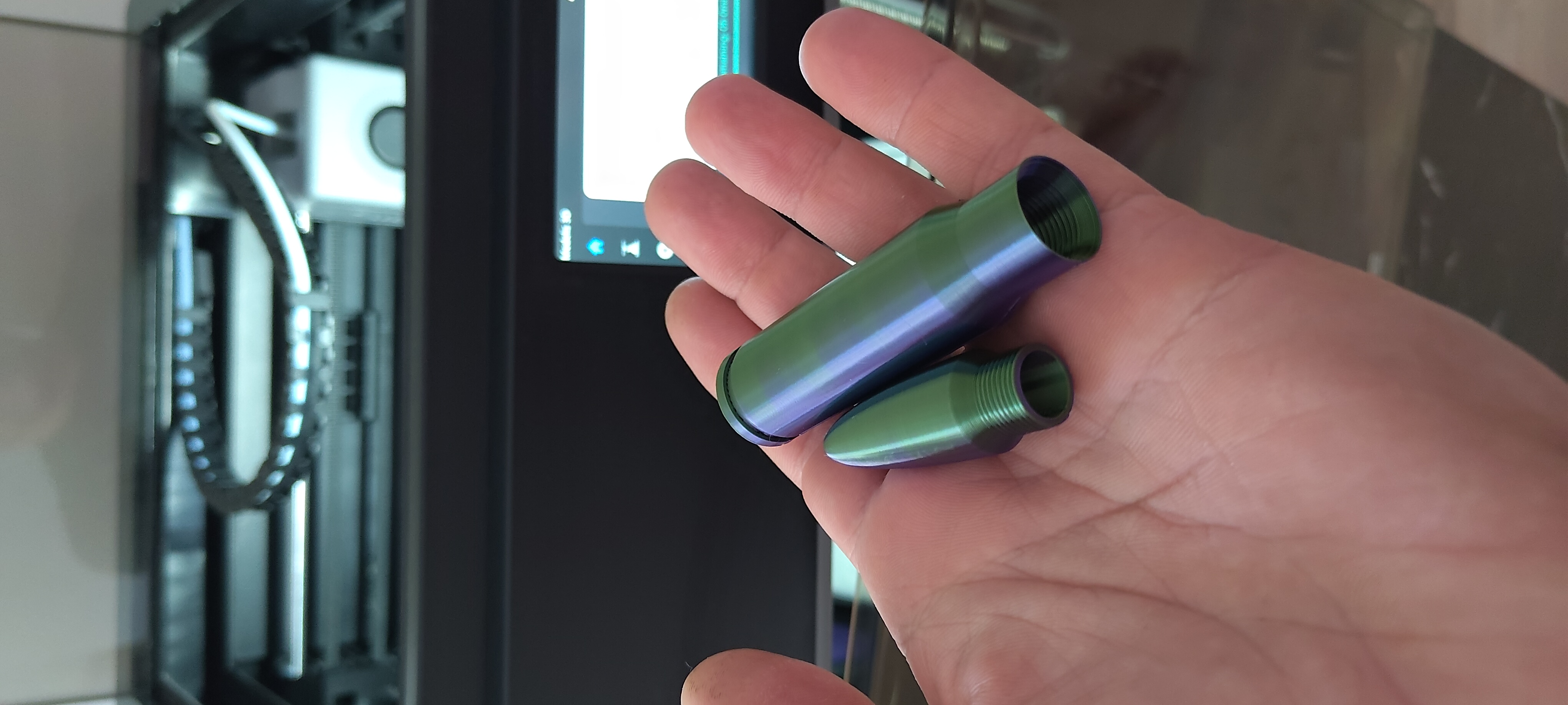 Realistic Bullet Container by Medelis3D | Download free STL model ...