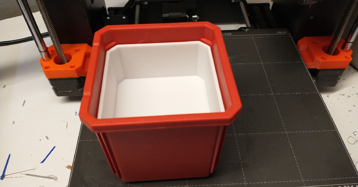 Milwaukee Packout 4 inch bin half height Container by Kloeless ...
