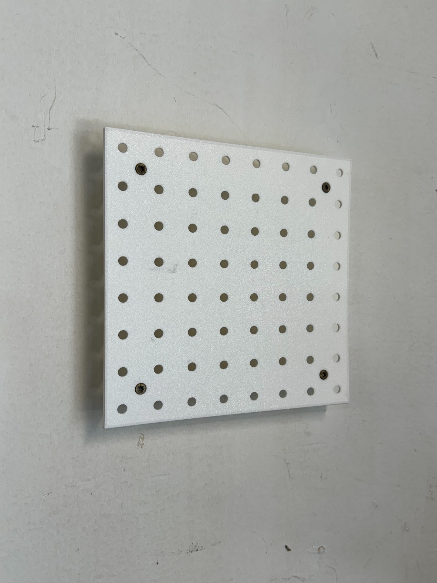 8" US Standard pegboard tile with aligner. by John Pettitt | Download ...