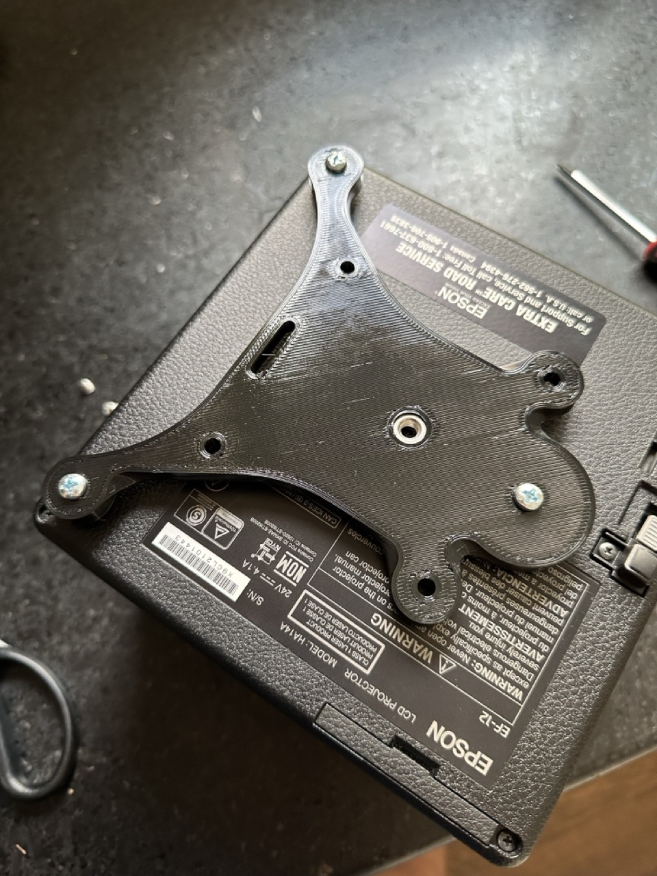 EF11 EF12 Projector Mount with Camera 1/4" Tripod by Canvas 23 Studios ...