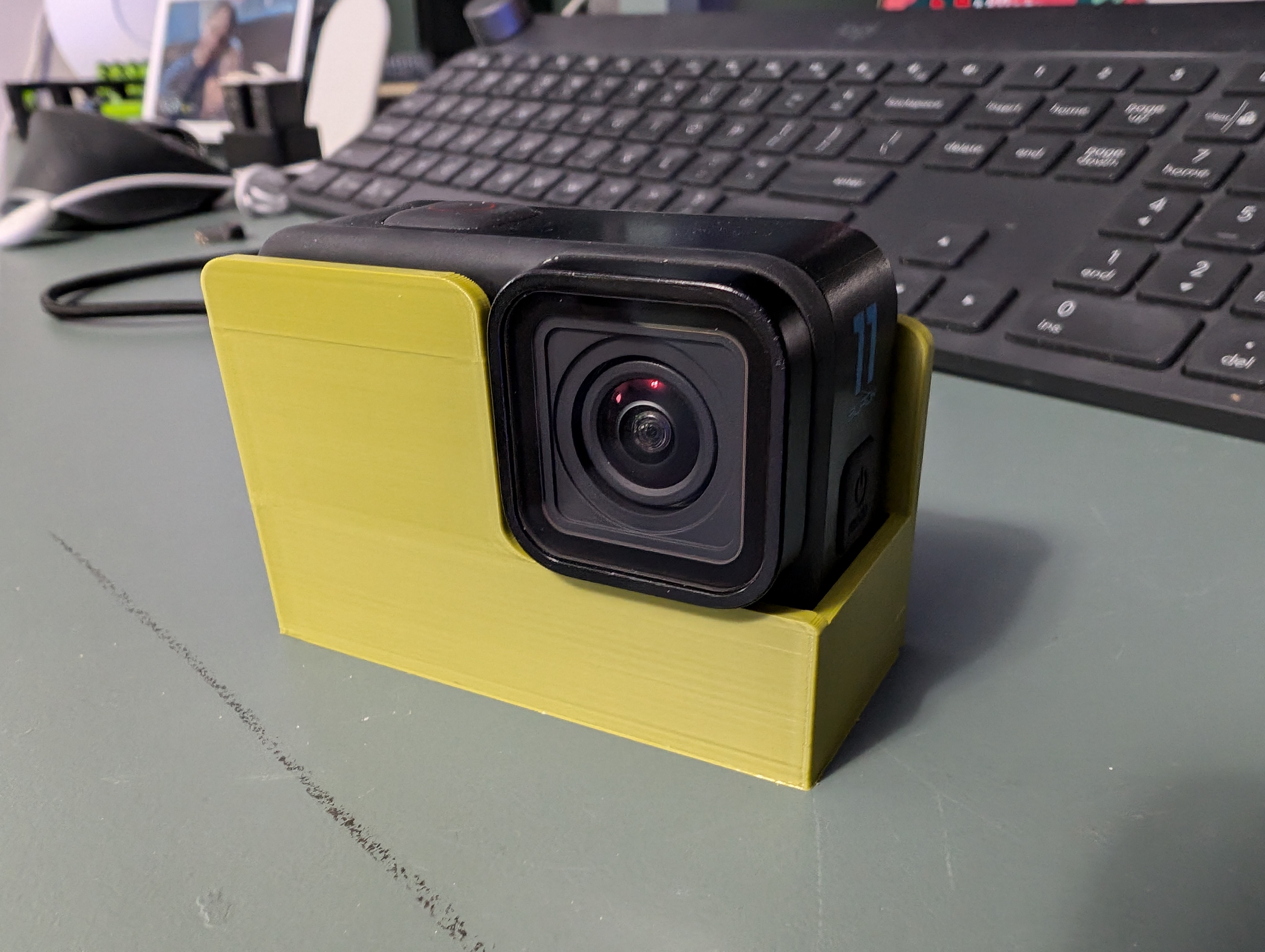 GoPro Ceiling Mount Cage by Stephen Fluin | Download free STL model ...