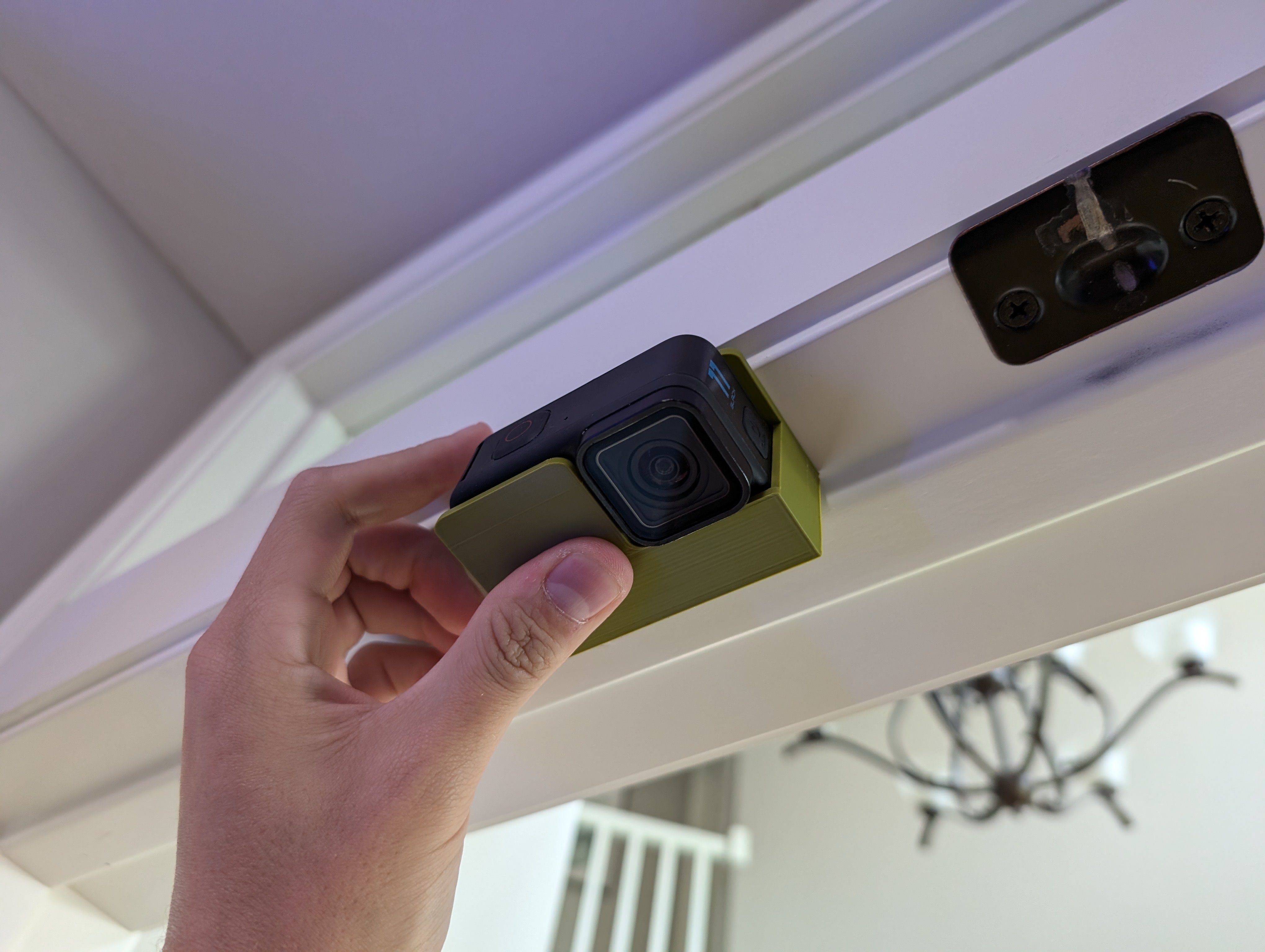 GoPro Ceiling Mount Cage by Stephen Fluin | Download free STL model ...