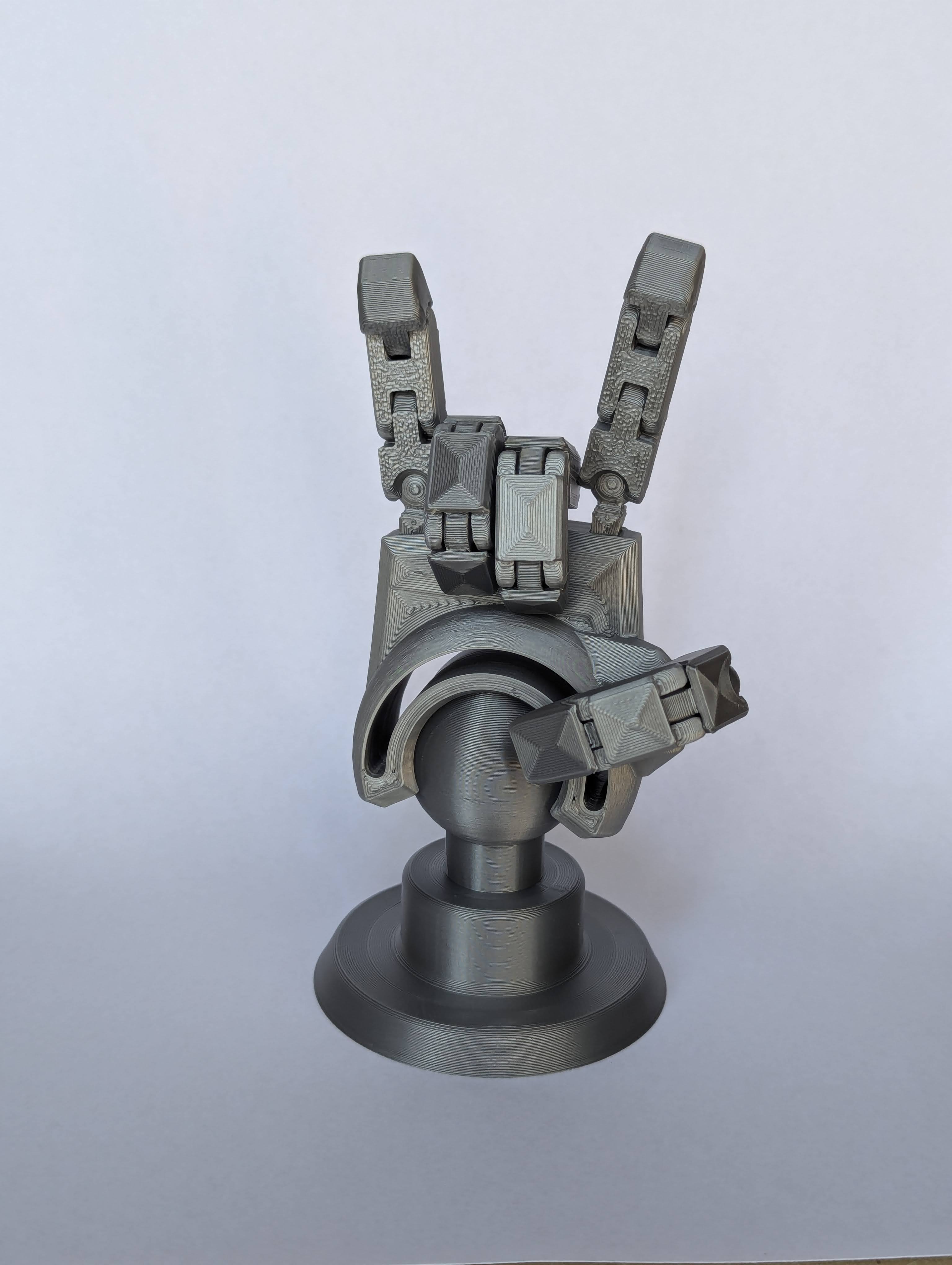 Dummy13 500% posable articulated robot hand print-in-place with stand por Vasichkin | Descargar ...